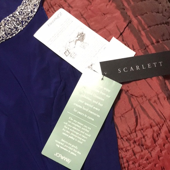 jc penney Black Label | Dresses | Evening Cocktail Dress By Jcpenney ...